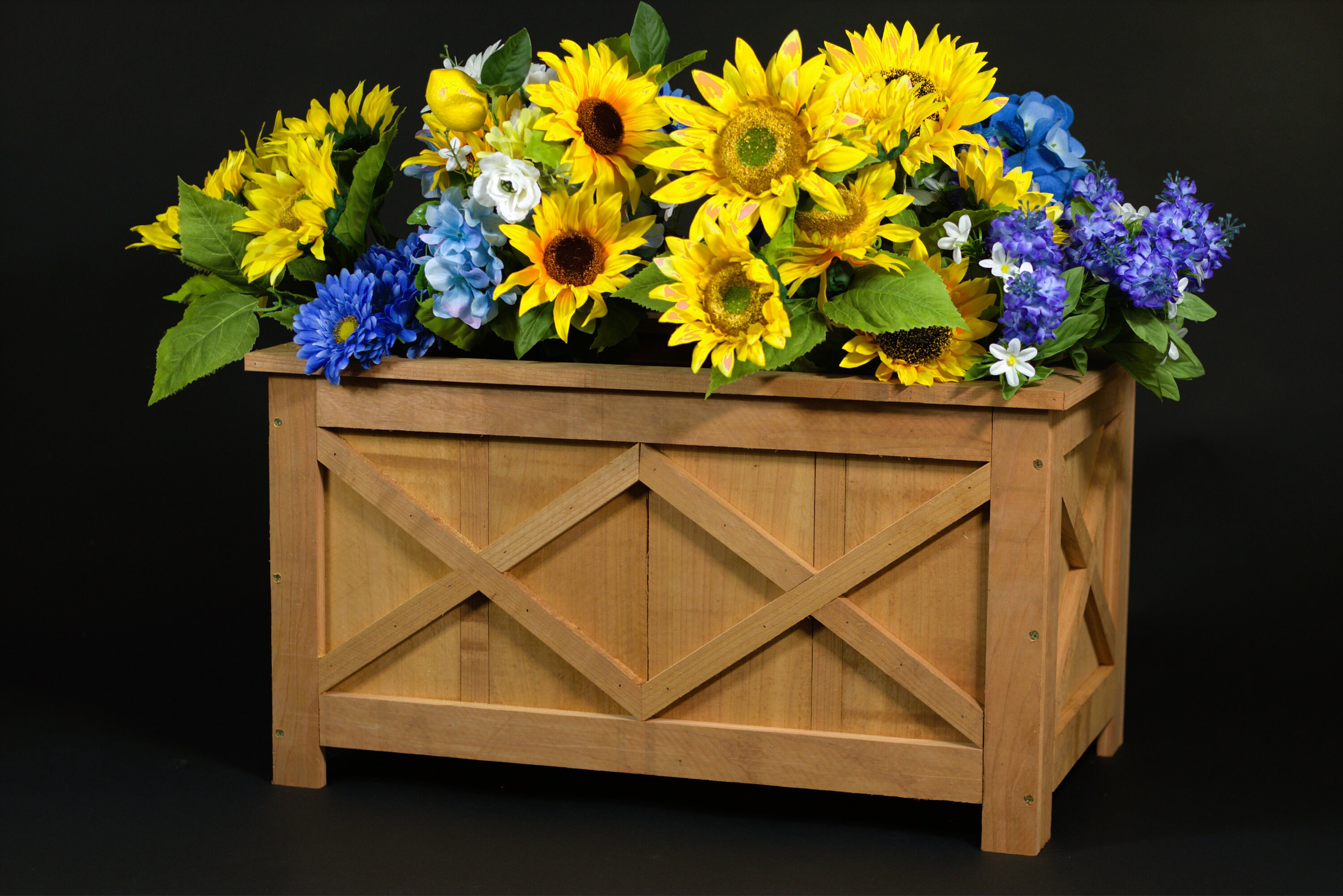 Farmhouse Planter, Outside Planter, Flower Planter, Flower Box ...