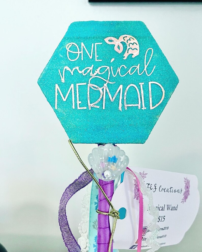 Mermaid Magic Wand - Etsy