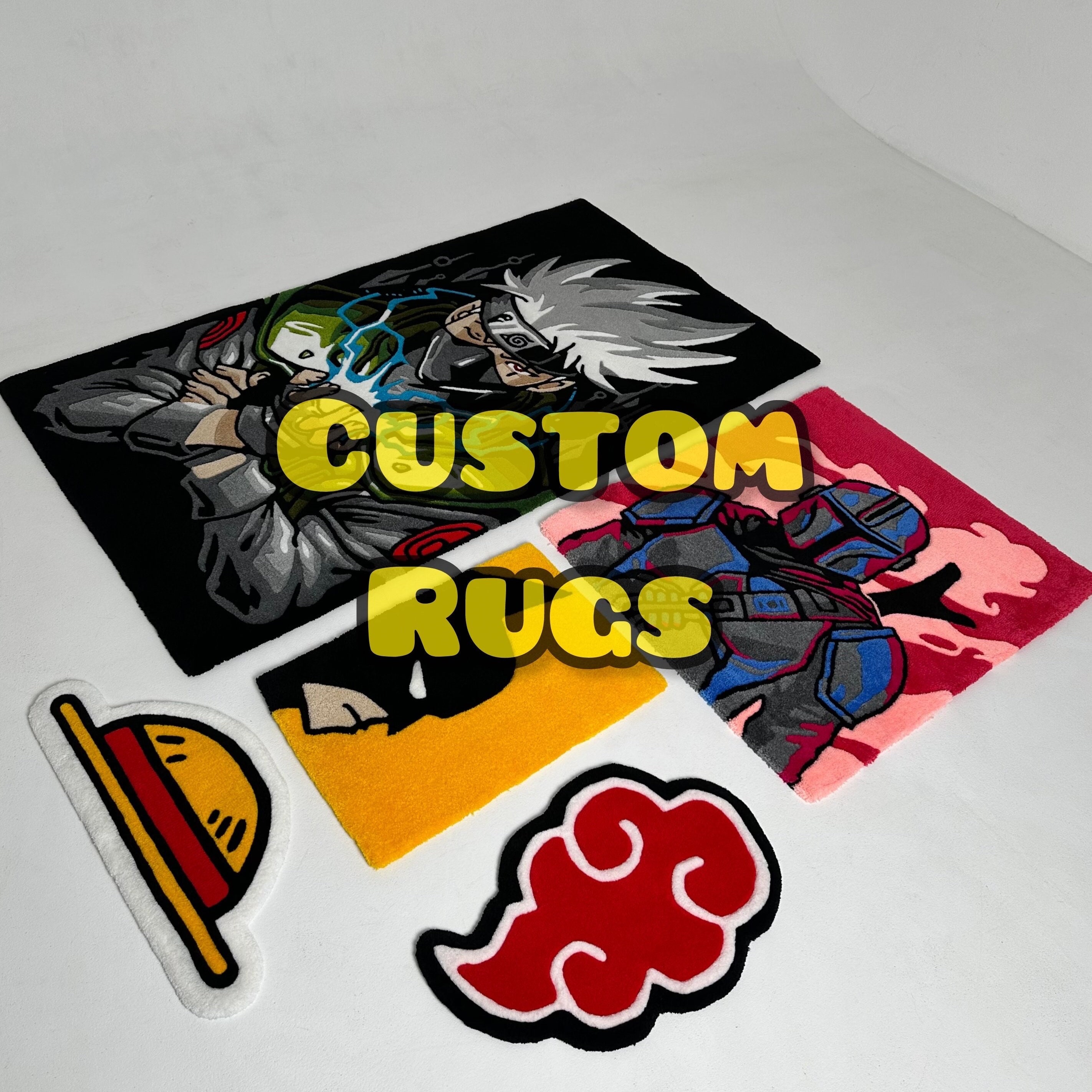 Custom Rugs, Anime Rugs, Tufted Rugs, Rugs Handmade - Etsy