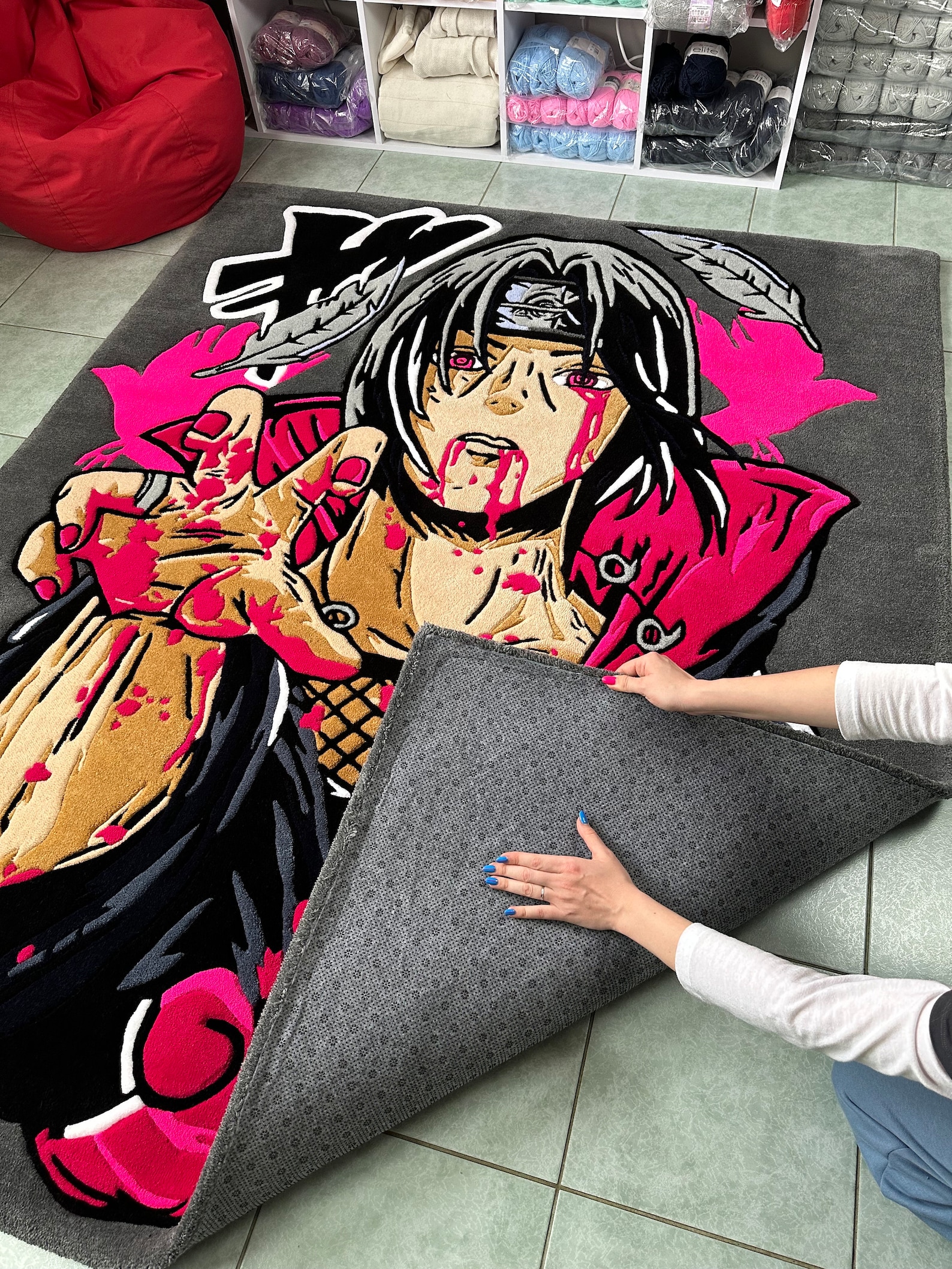 Anime Rugs, Custom Rugs, Tufted Rugs, Anime Character Rug, Cool Rugs ...