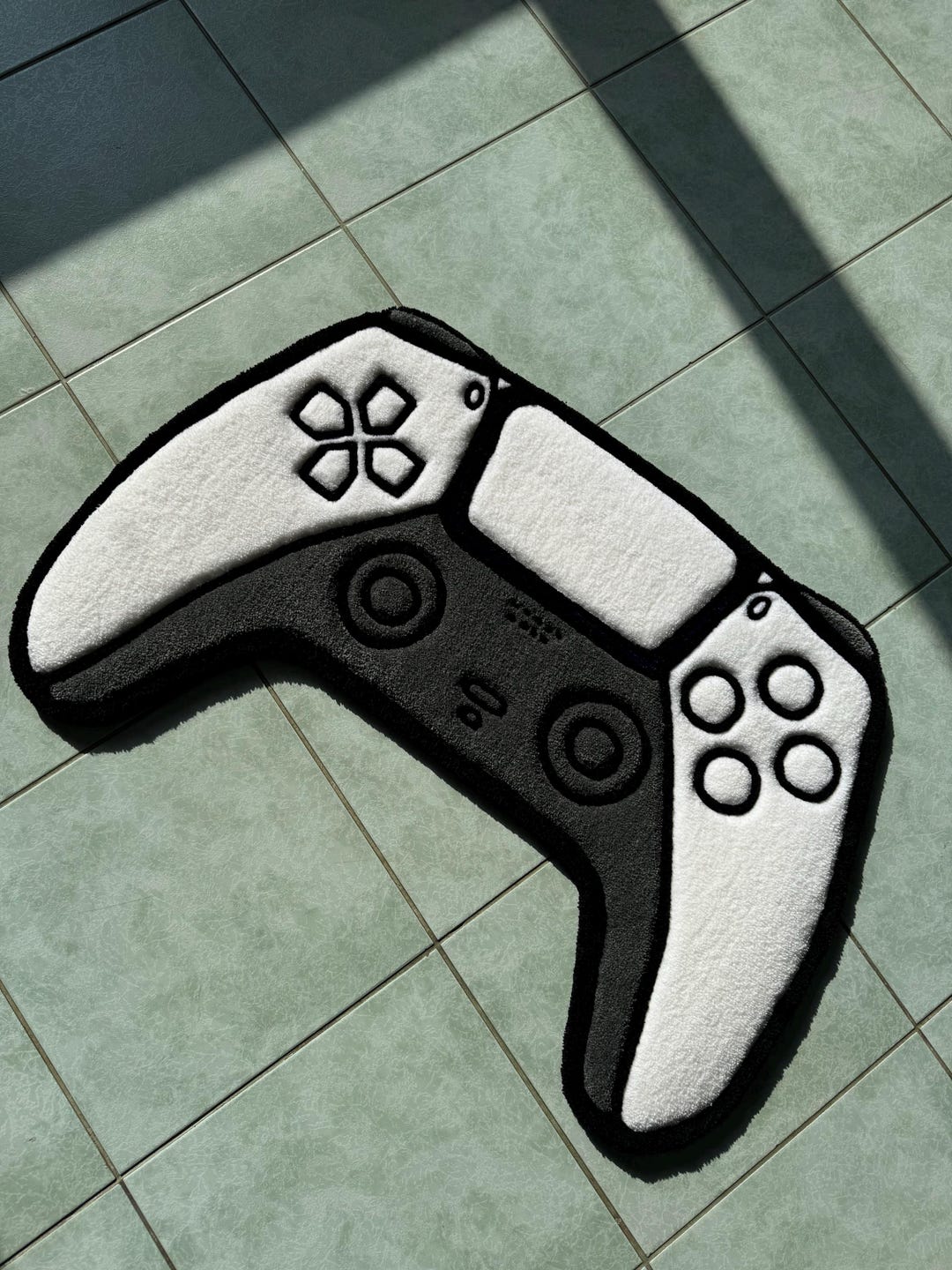 Handmade PS5 Controllers Rug | Custom Design Option | 100% Acrylic Yarn ...