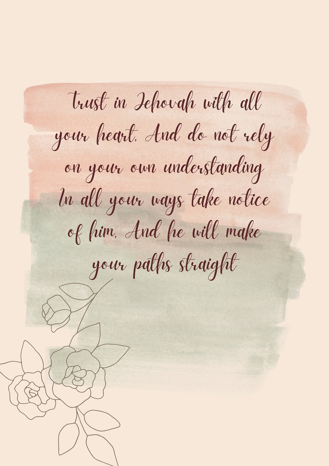 Bible Quotes, Positive Quotes, JW Gifts, Digital Download, Printable ...