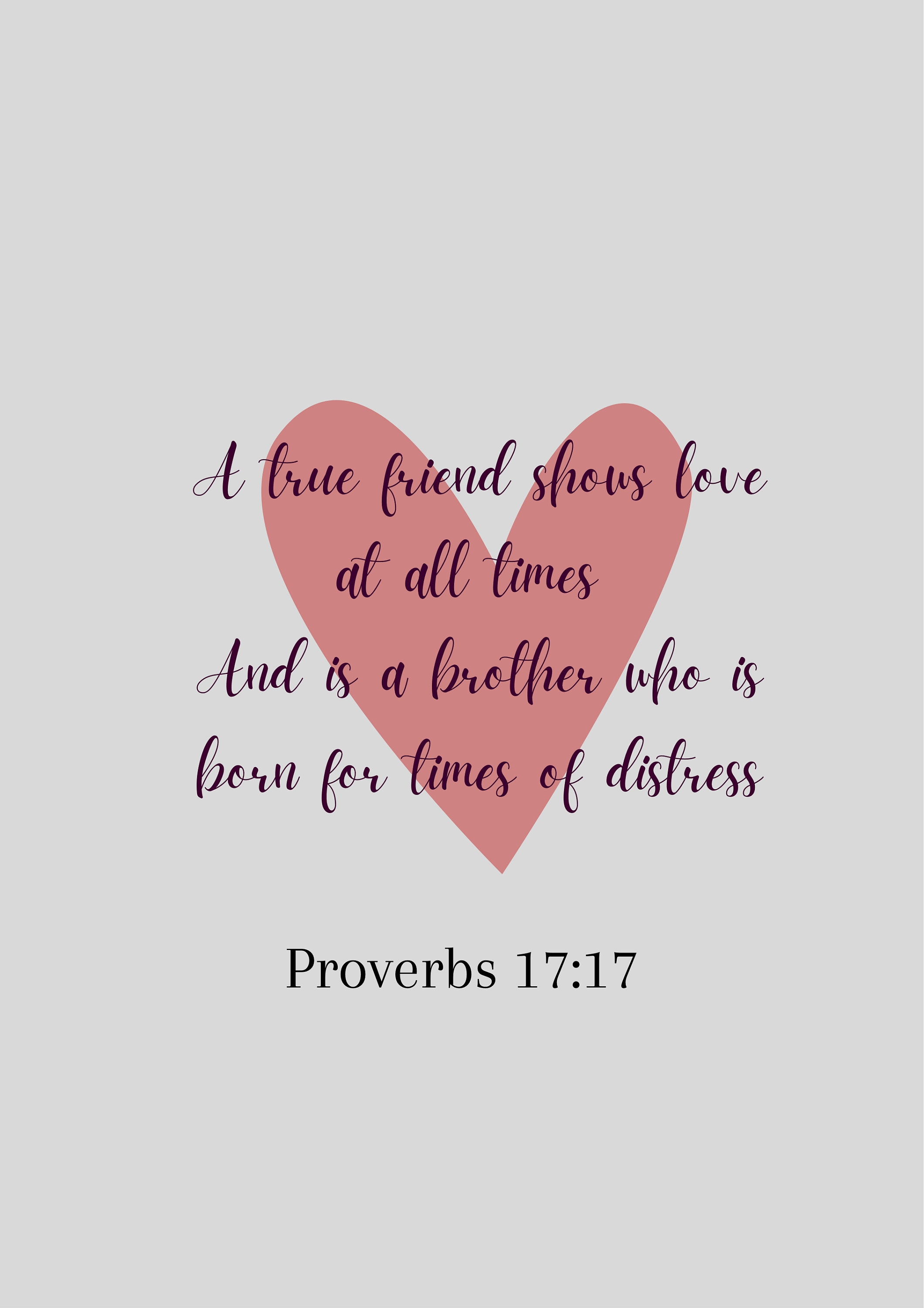 Friendship Quotes, Digital Downloads, Instant Download, Bible Quotes ...