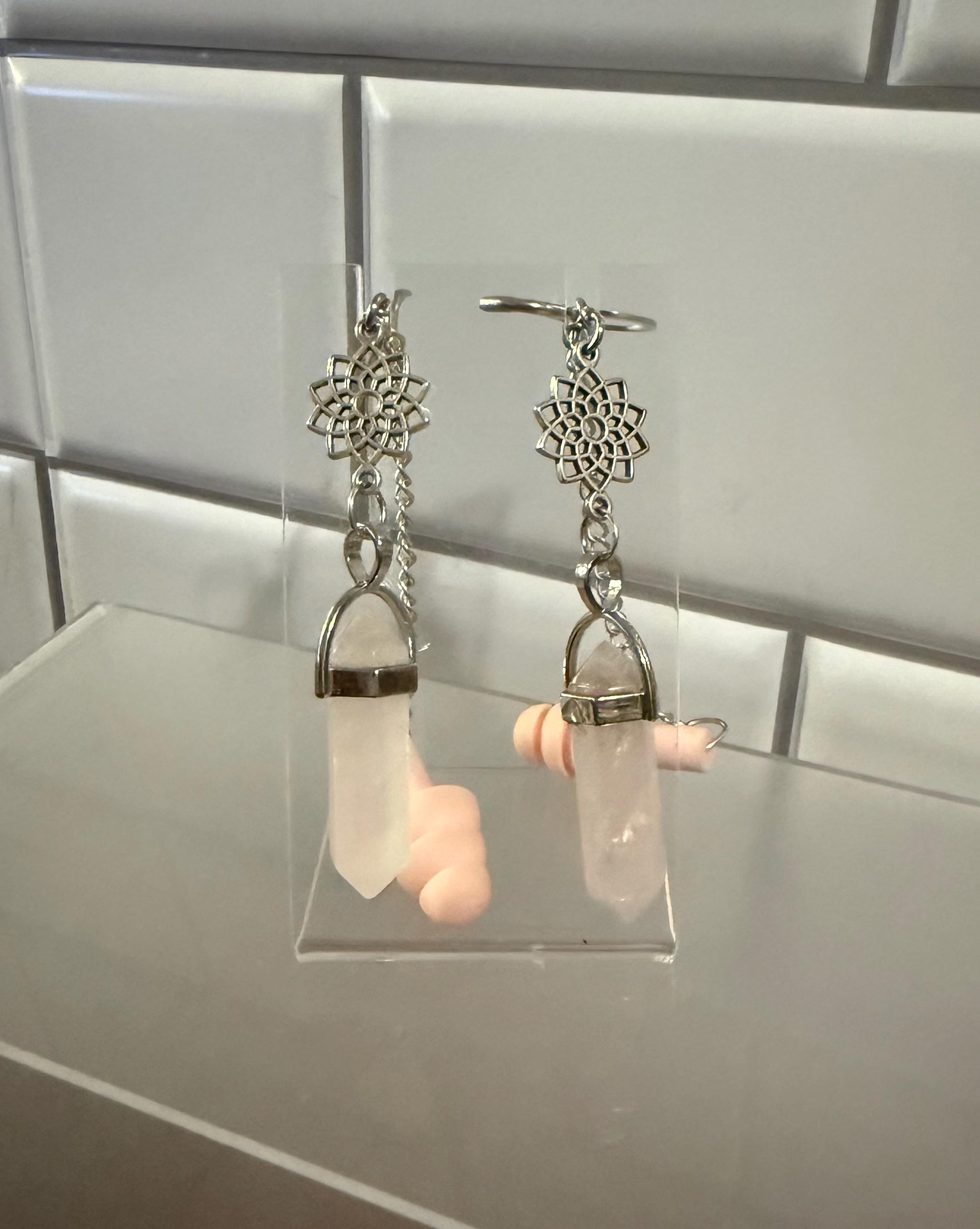 Crystal Hexagonal Earrings Ear Plugs - Multiple Colors ! - Etsy