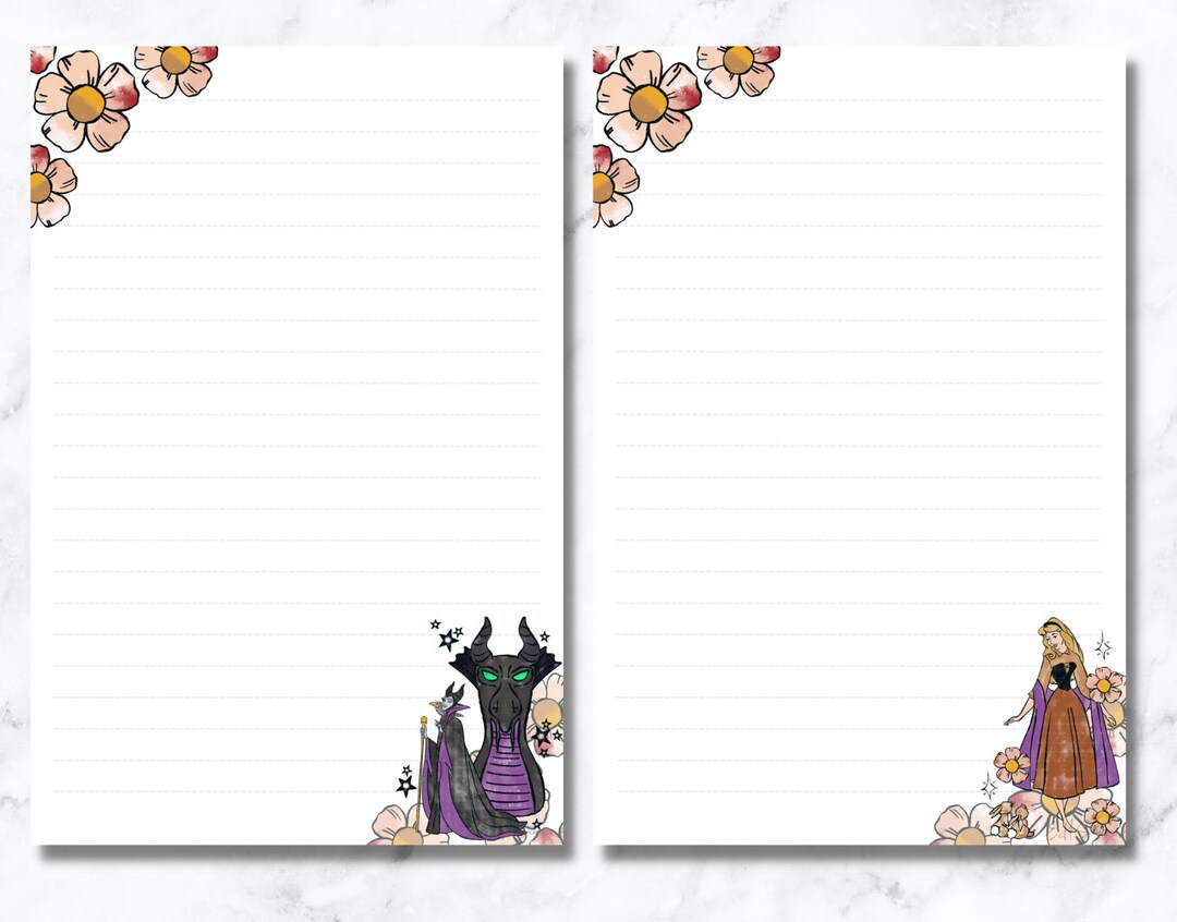 Sleeping Gal Notepad 40 Page 4x6 Notepad listing is for ONE Notepad ...