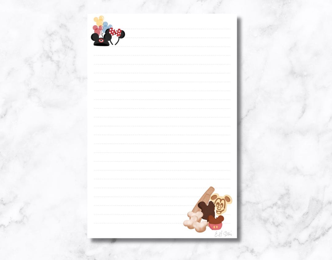 Park Snacks Notepad - Etsy