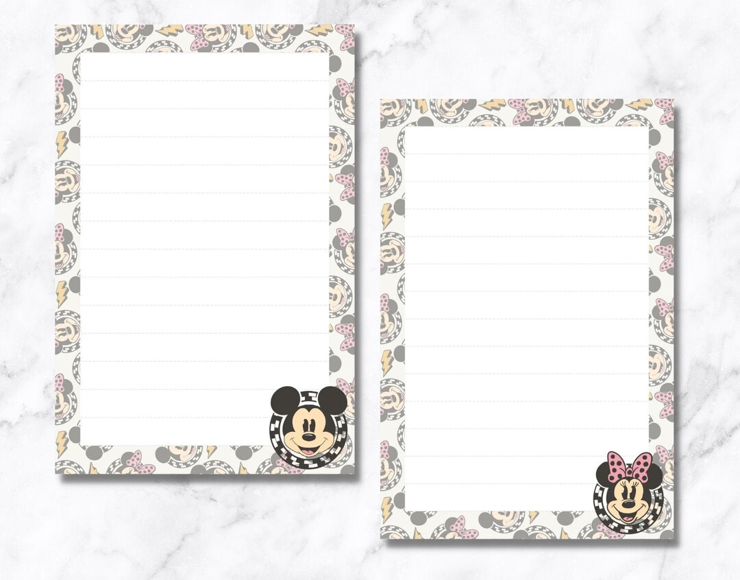 Retro Mouse 40 Page 4x6 Notepad listing is for ONE Notepad Mixed With ...
