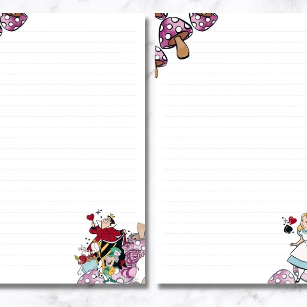 Wonderland Character - Etsy