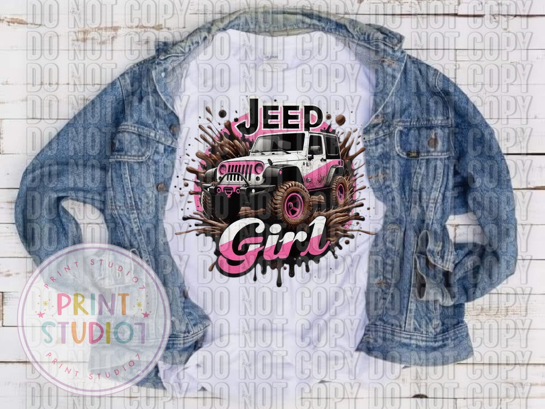 Exclusive Jeep Girl Pink 4 Etsy