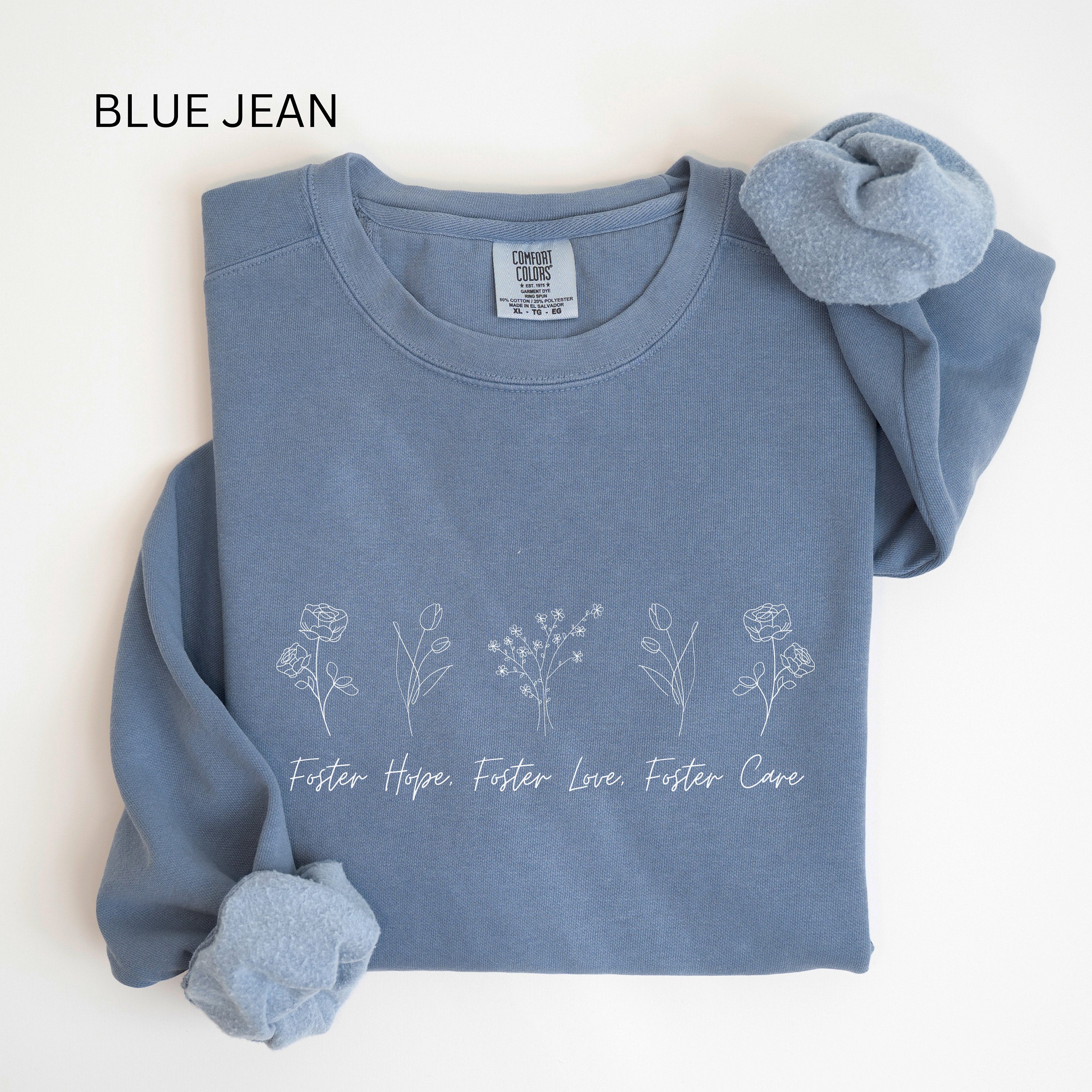 Foster Hope Foster Love Foster Care Sweatshirt, Foster Care Gift ...