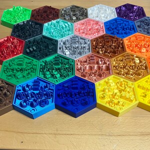 Travel Game Set for Settlers of Catan - Etsy
