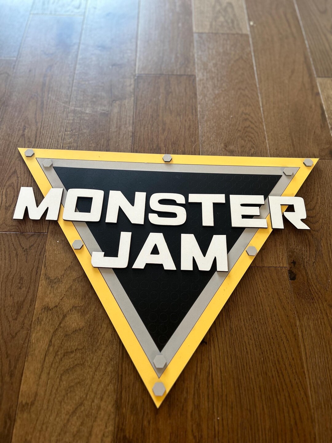 Monster Jam Large 3d Wall Art Sign Man Cave Display 70cm H - Etsy UK