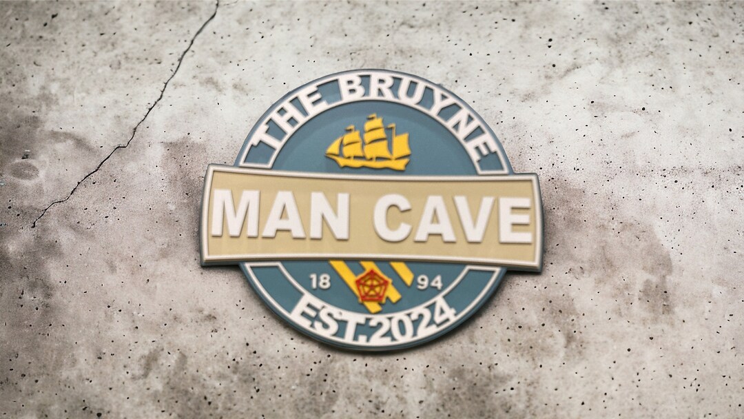 Man Cave, Football,bar Sign Personalised - Etsy