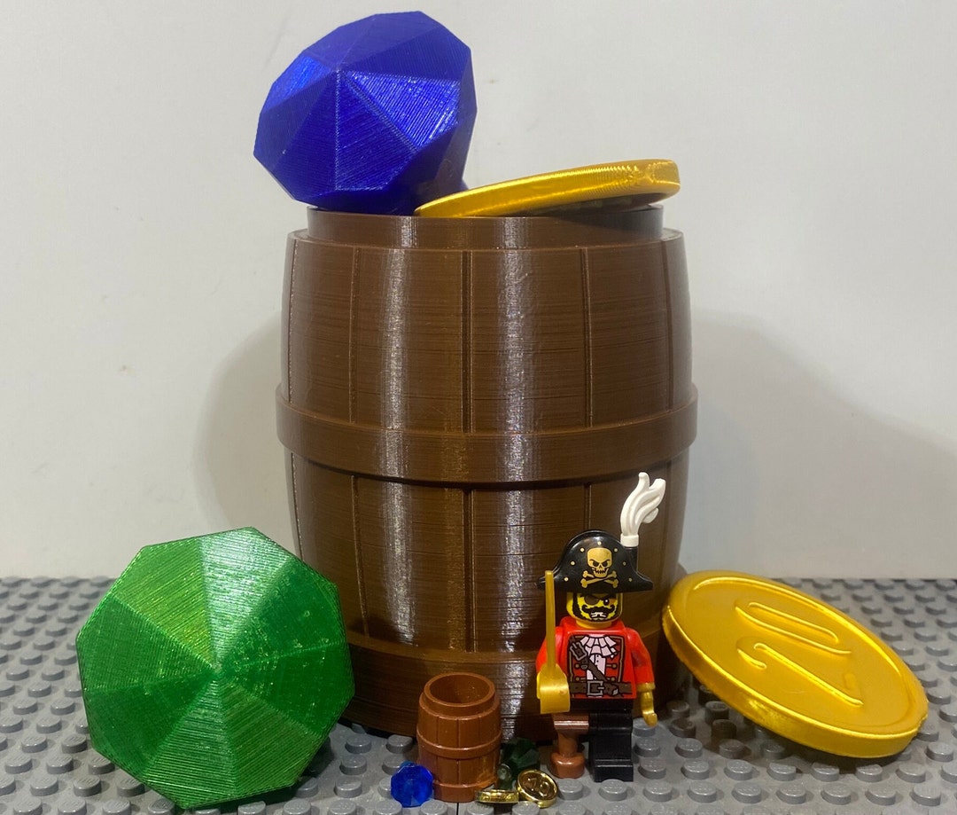 Giant Brick Pirate Barrel - Etsy