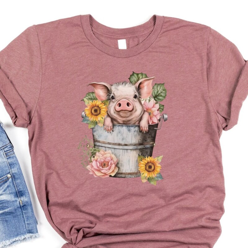 Pig Shirt - Etsy