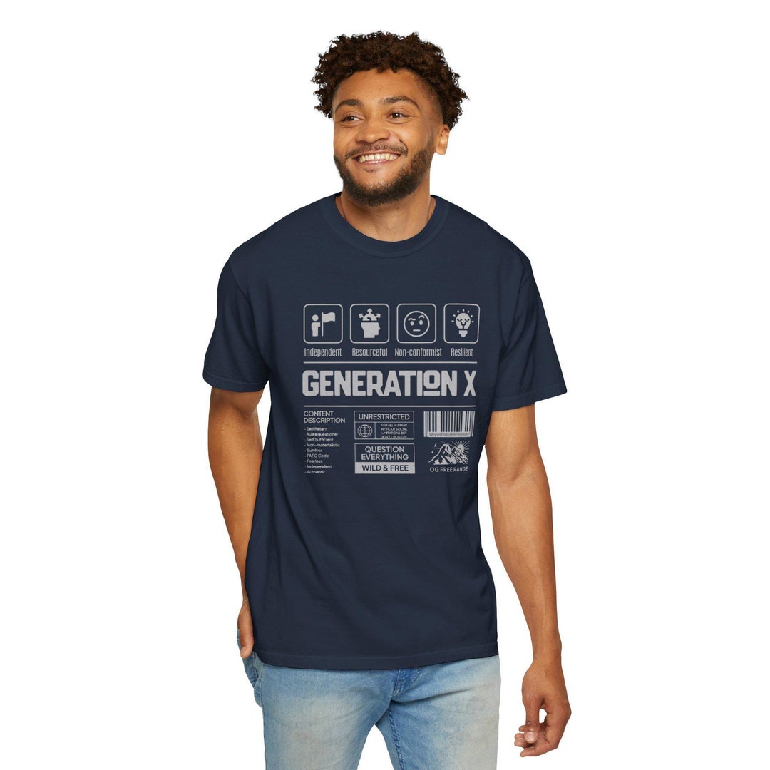 Gen X Free Range Tshirt Feral Generation Shirt Middle Child Forgotten ...