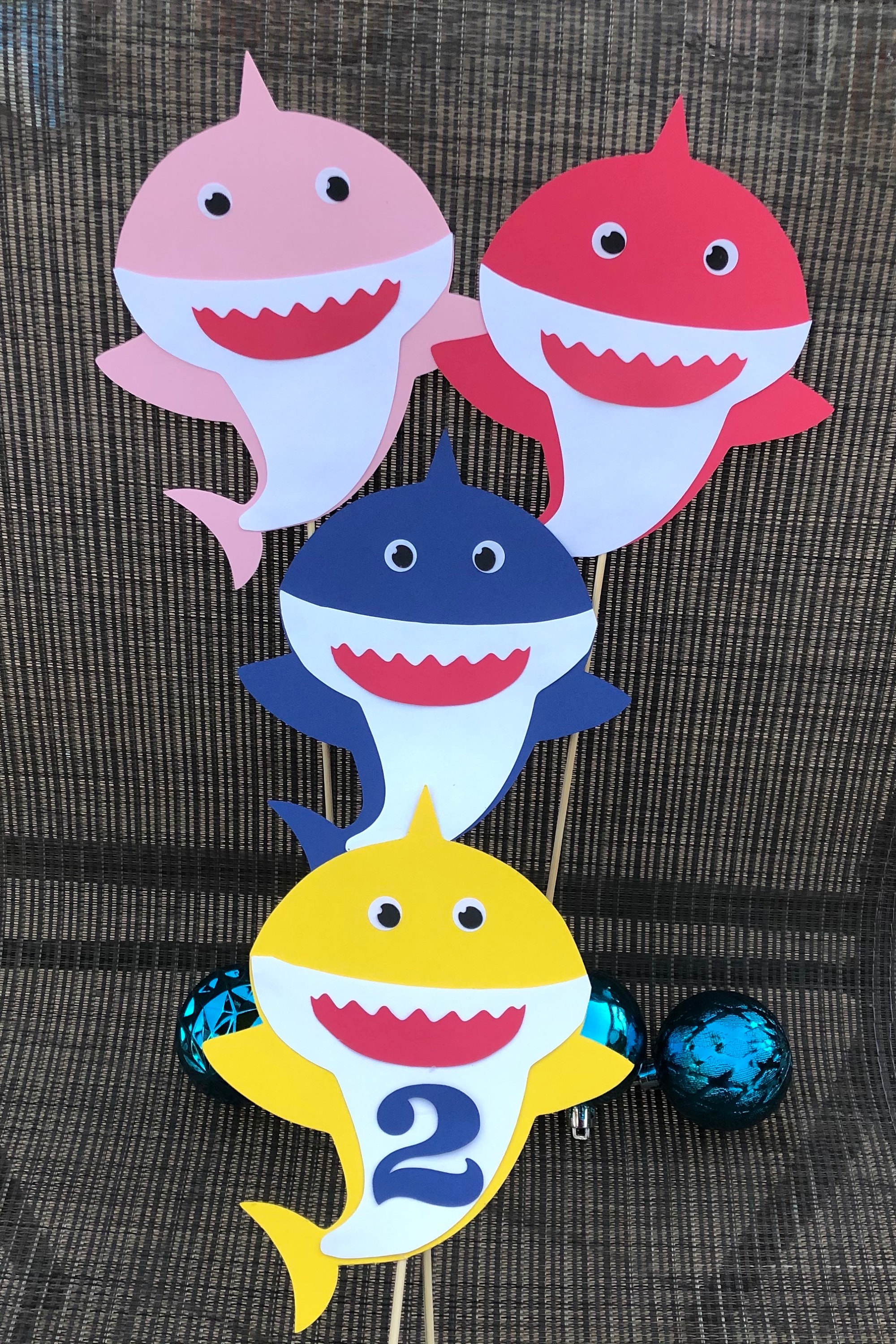 Baby Shark Party Decorations Baby Shark Centerpiece Baby - Etsy