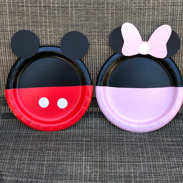 Mickey Mouse Clubhouse Paper Plates - Etsy