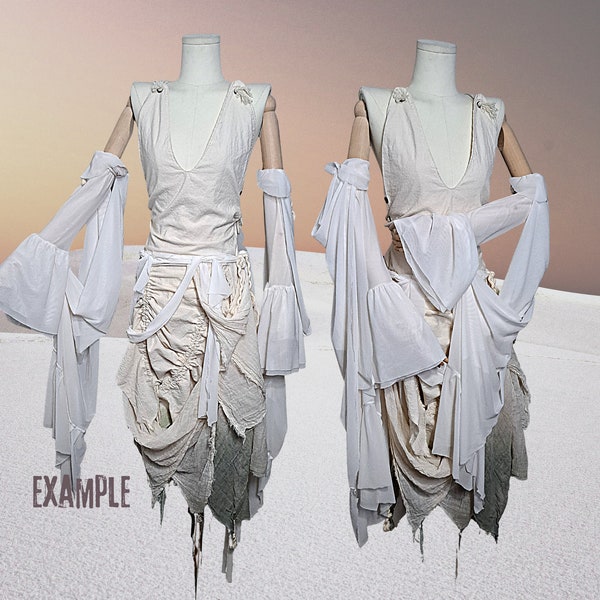 Tattered Dress - Etsy