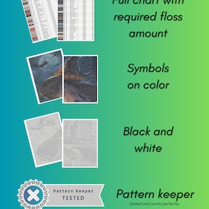 Creator of the Otherworlds Cross Stitch Pattern Full Coverage, Instant ...