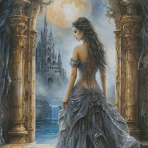 Fantasy World 4, Cross Stitch Pattern Full Coverage, Instant Download ...