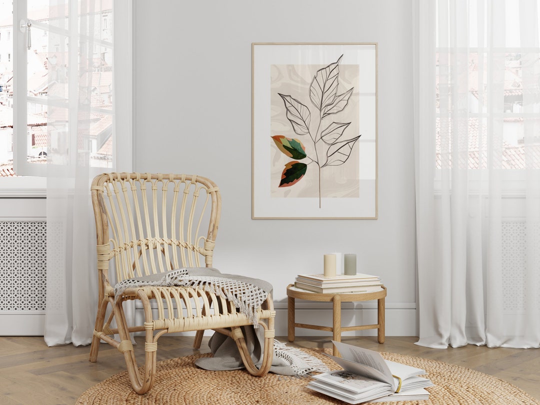 Fineline Printable Wall Art Beige Wall Decor Neutral Living Room Wall ...