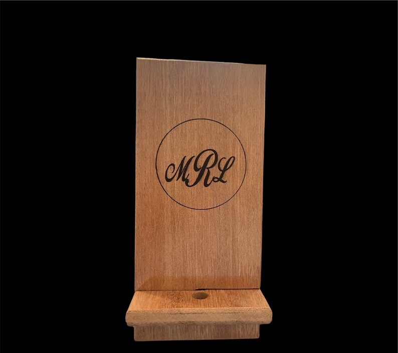 Personalized Wood Cell Phone Stands - Etsy