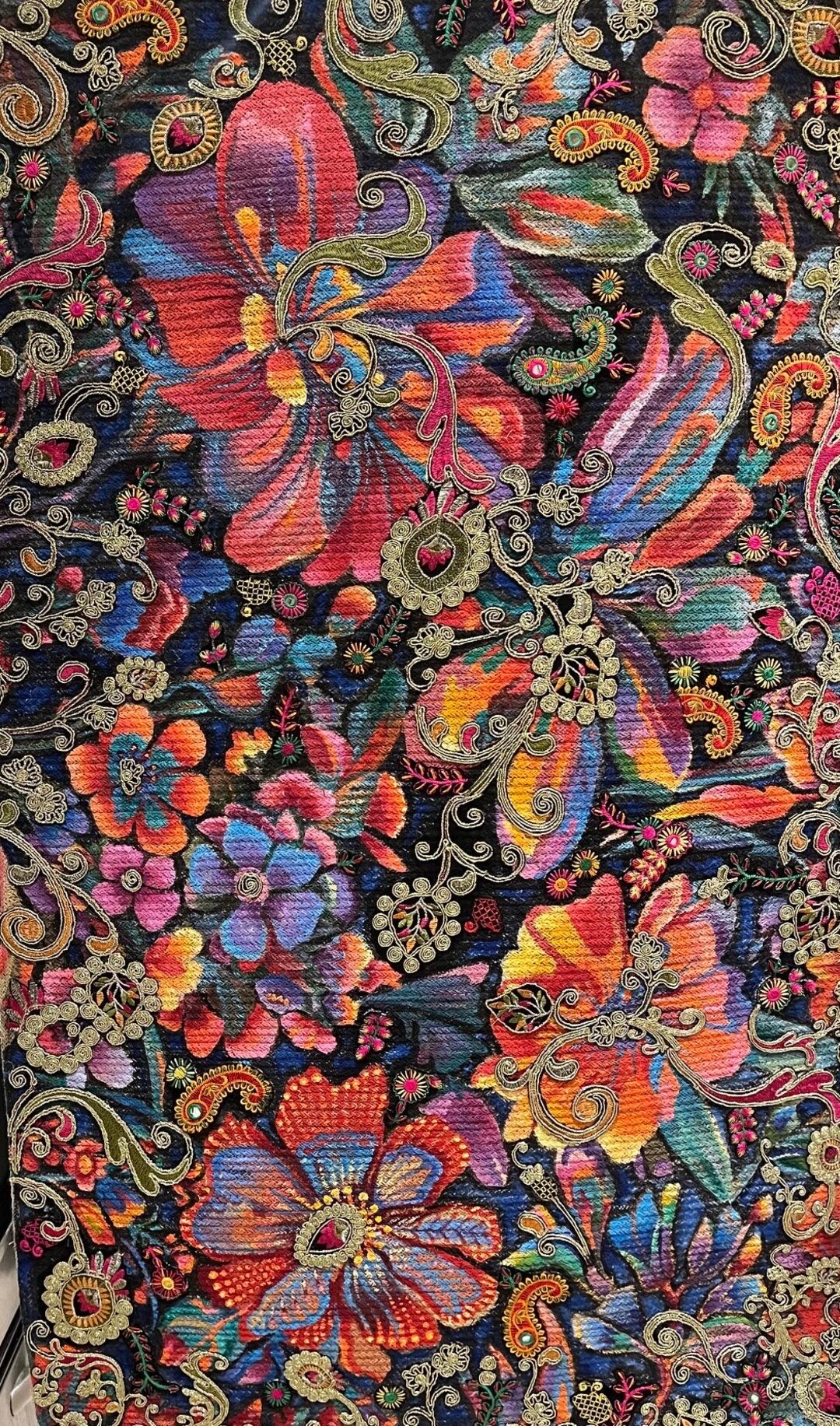 Khokhloma Floral Slavic Folk Art Rug - Etsy