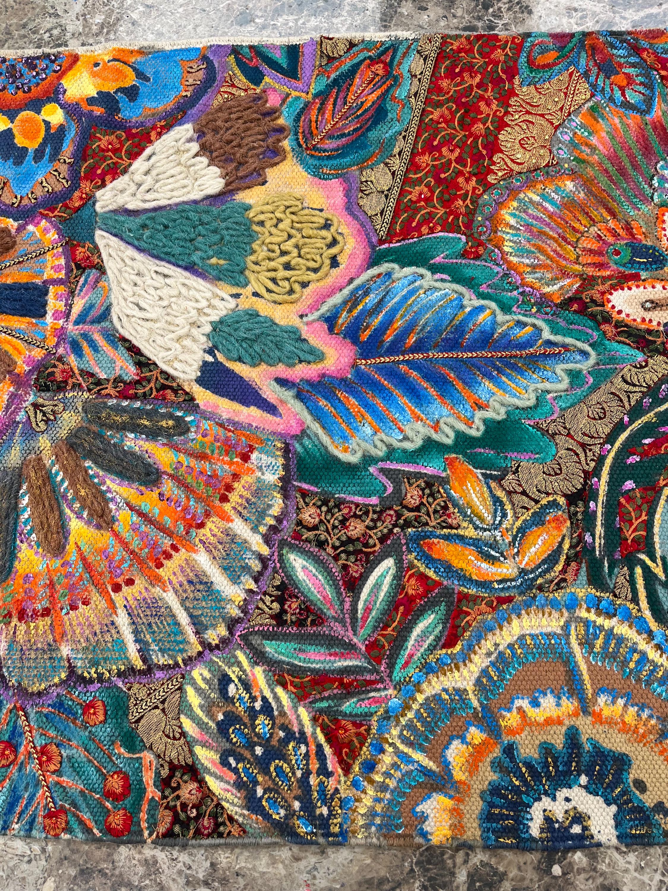 Slavic Folk Motif Floral Rug - Etsy