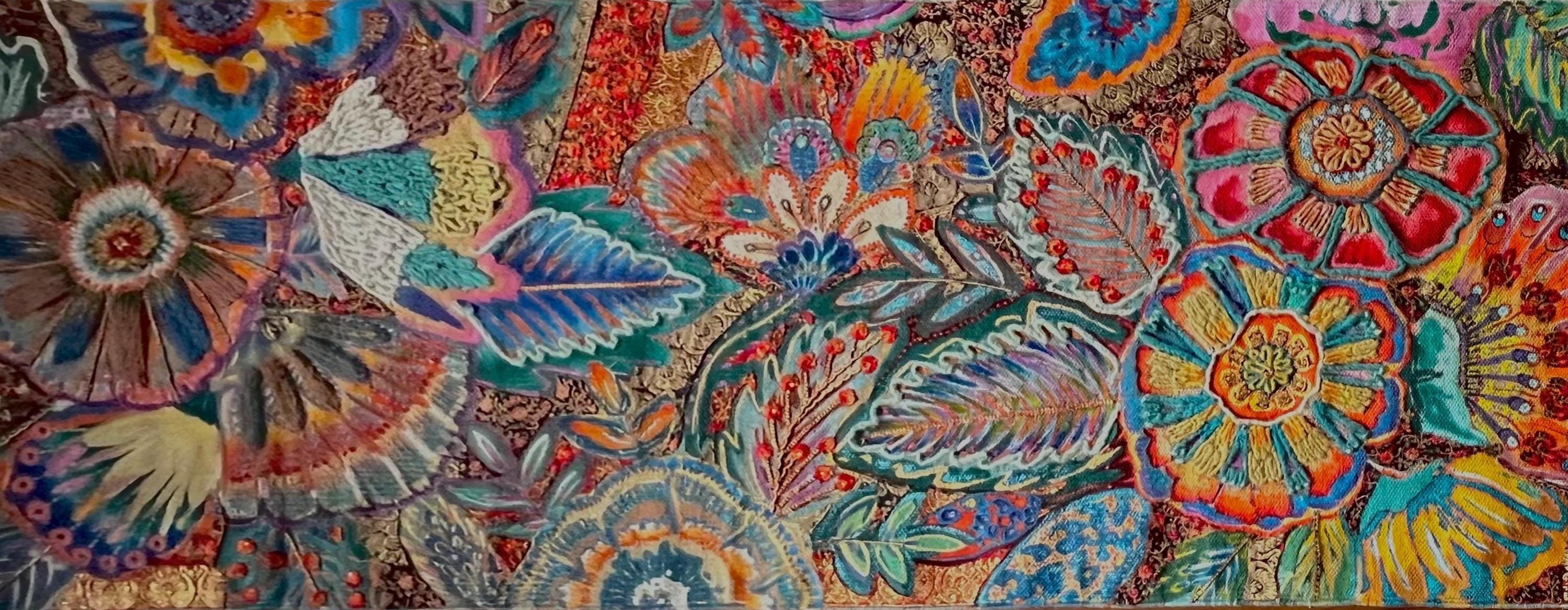 Slavic Folk Motif Floral Rug - Etsy