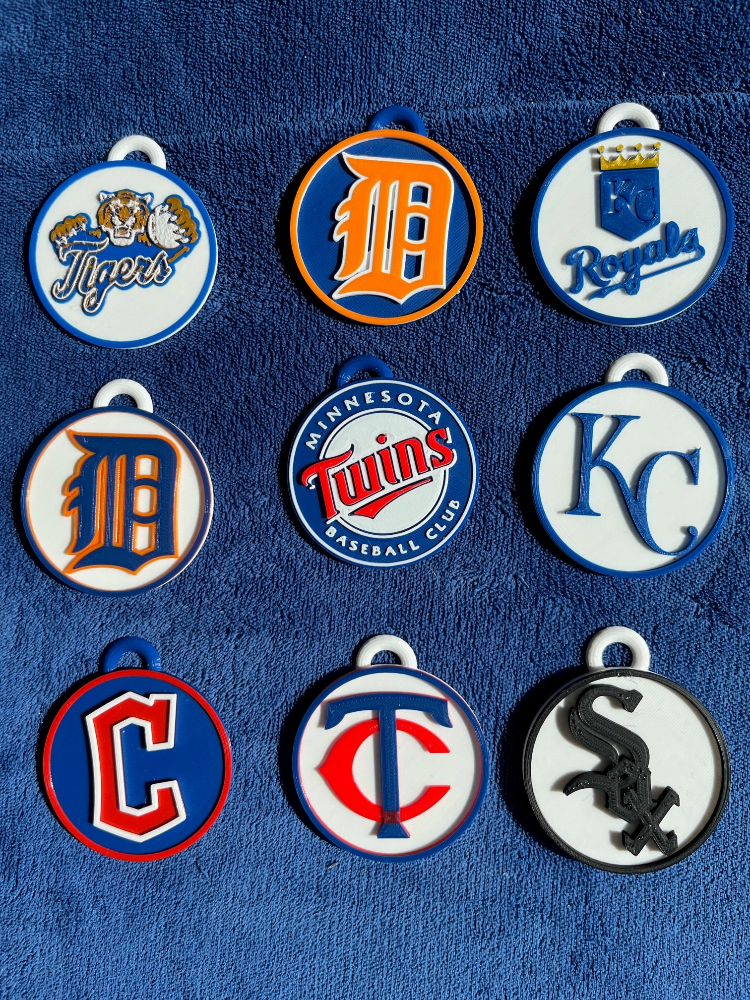 Two MLB Themed Keychains (customization Available) - Etsy
