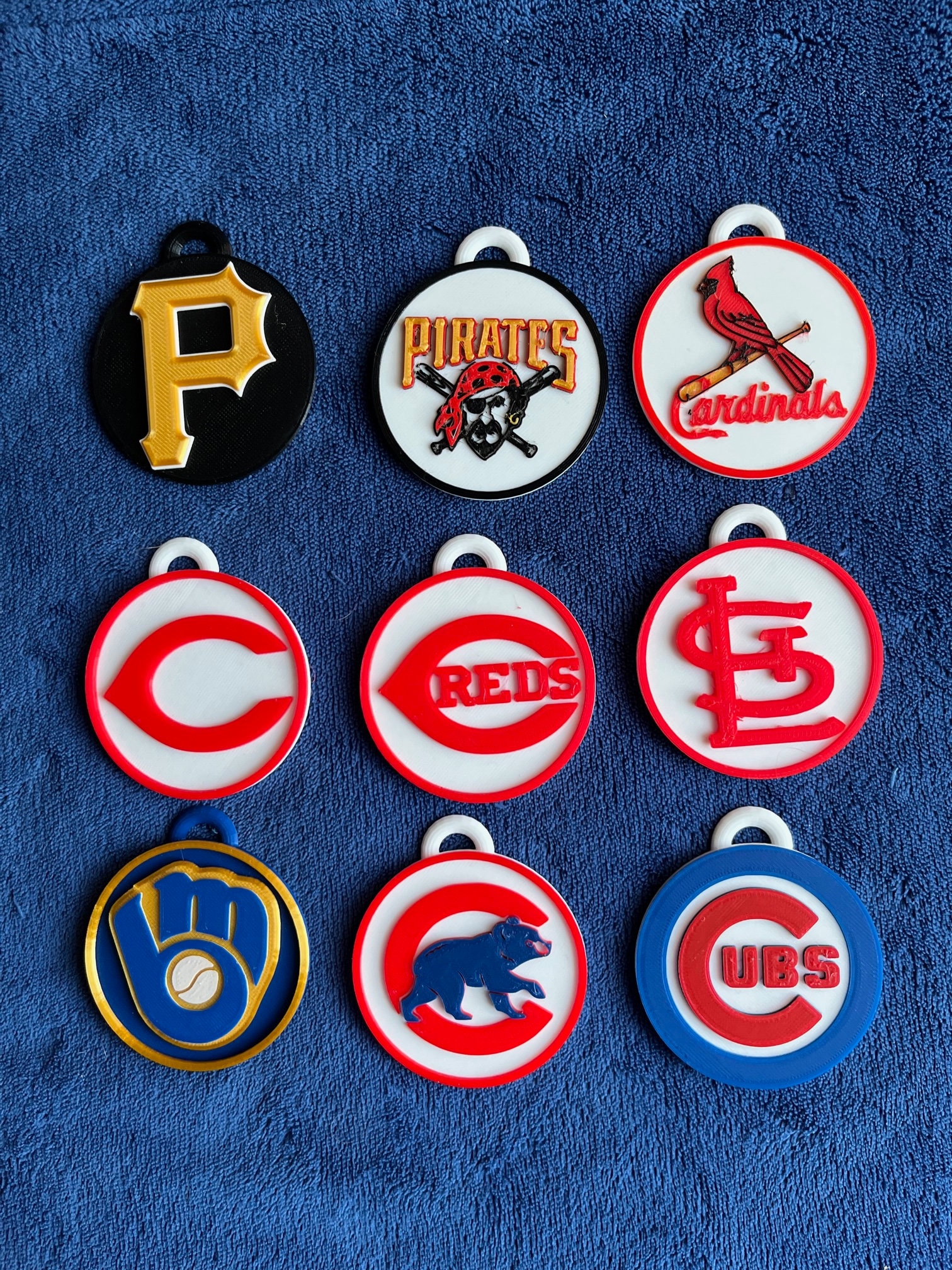 Two MLB Themed Keychains (customization Available) - Etsy