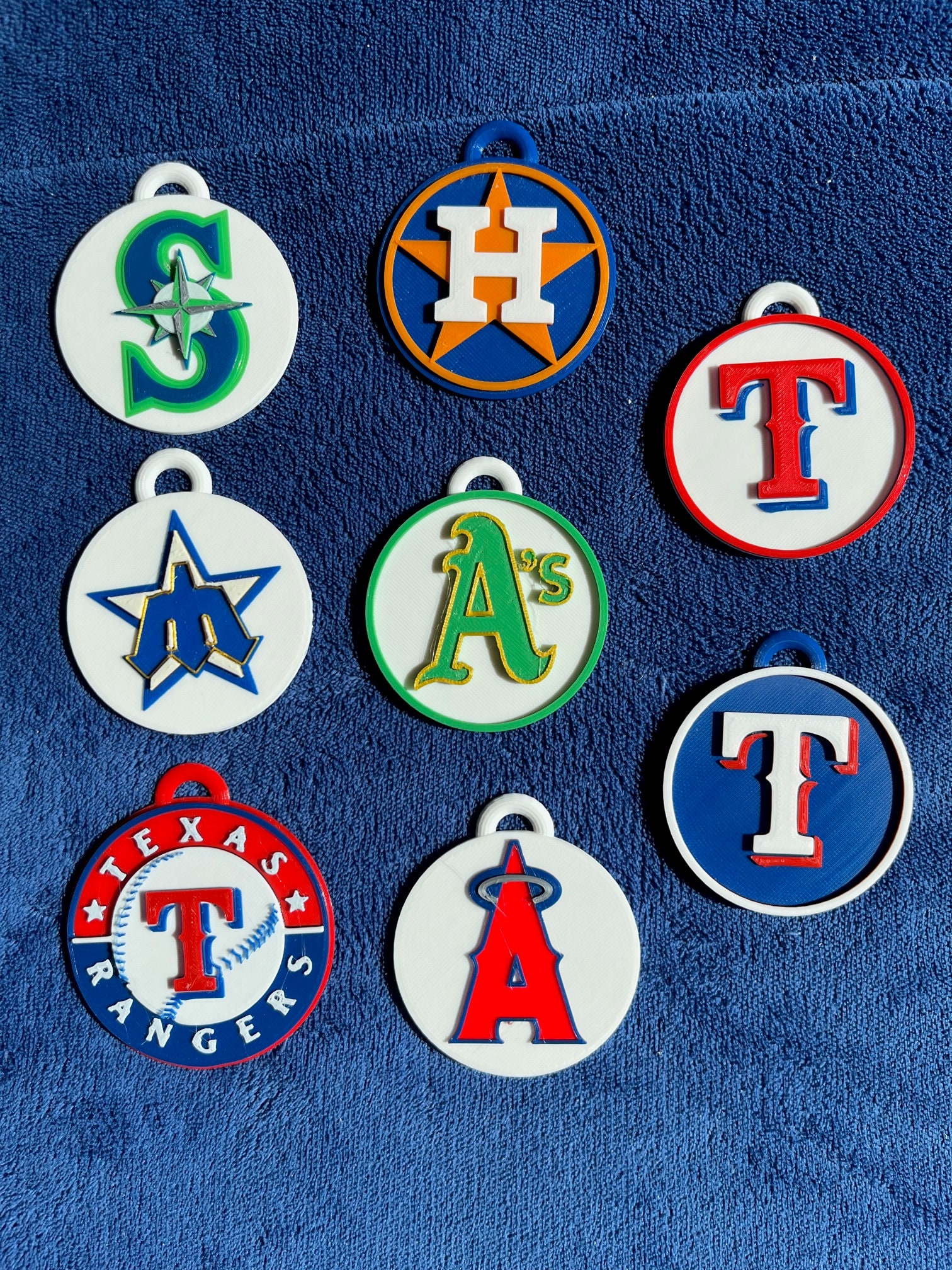 Two MLB Themed Keychains (customization Available) - Etsy