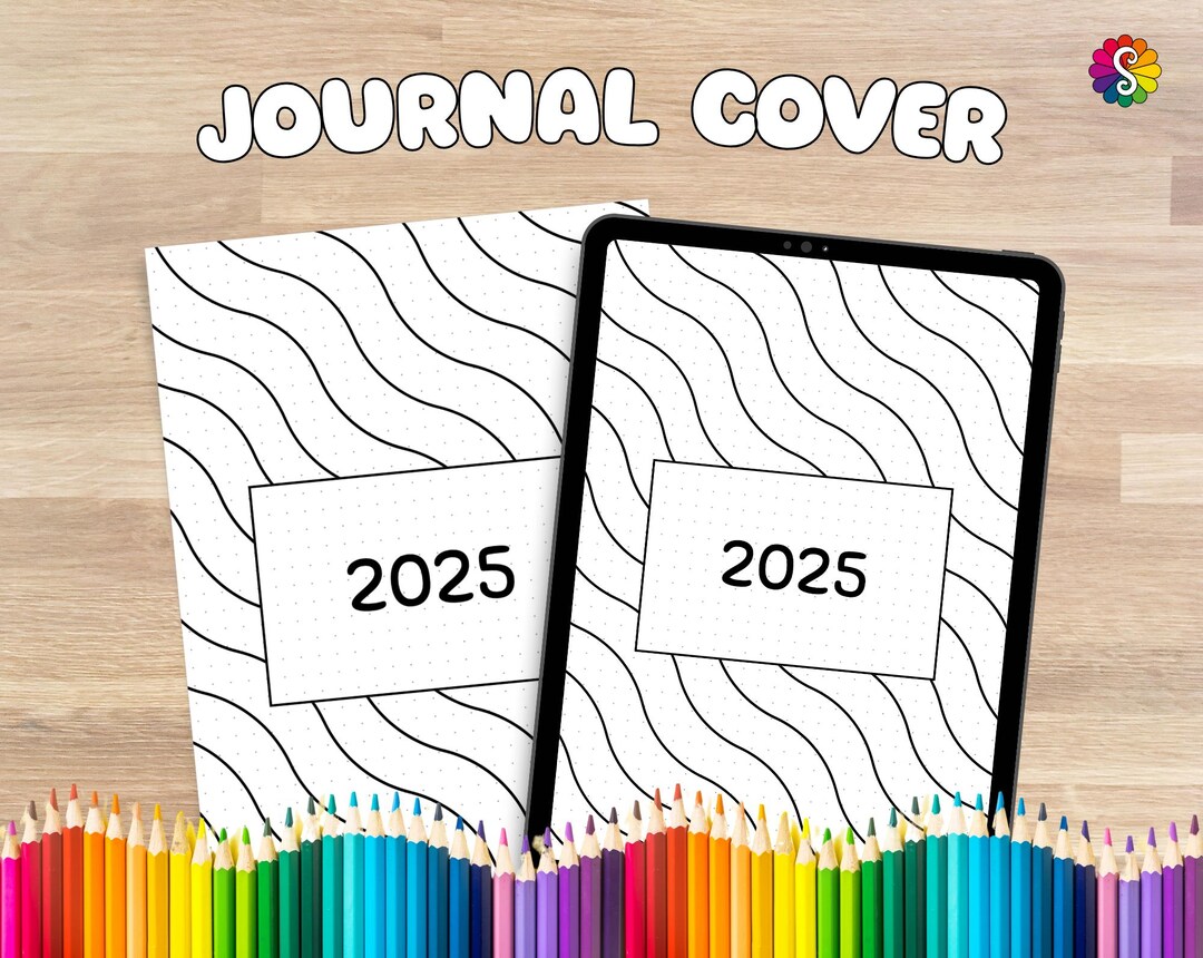 2025 Journal Cover | 2025 Cover Page | 2025 Bujo Cover | 2025 Title ...