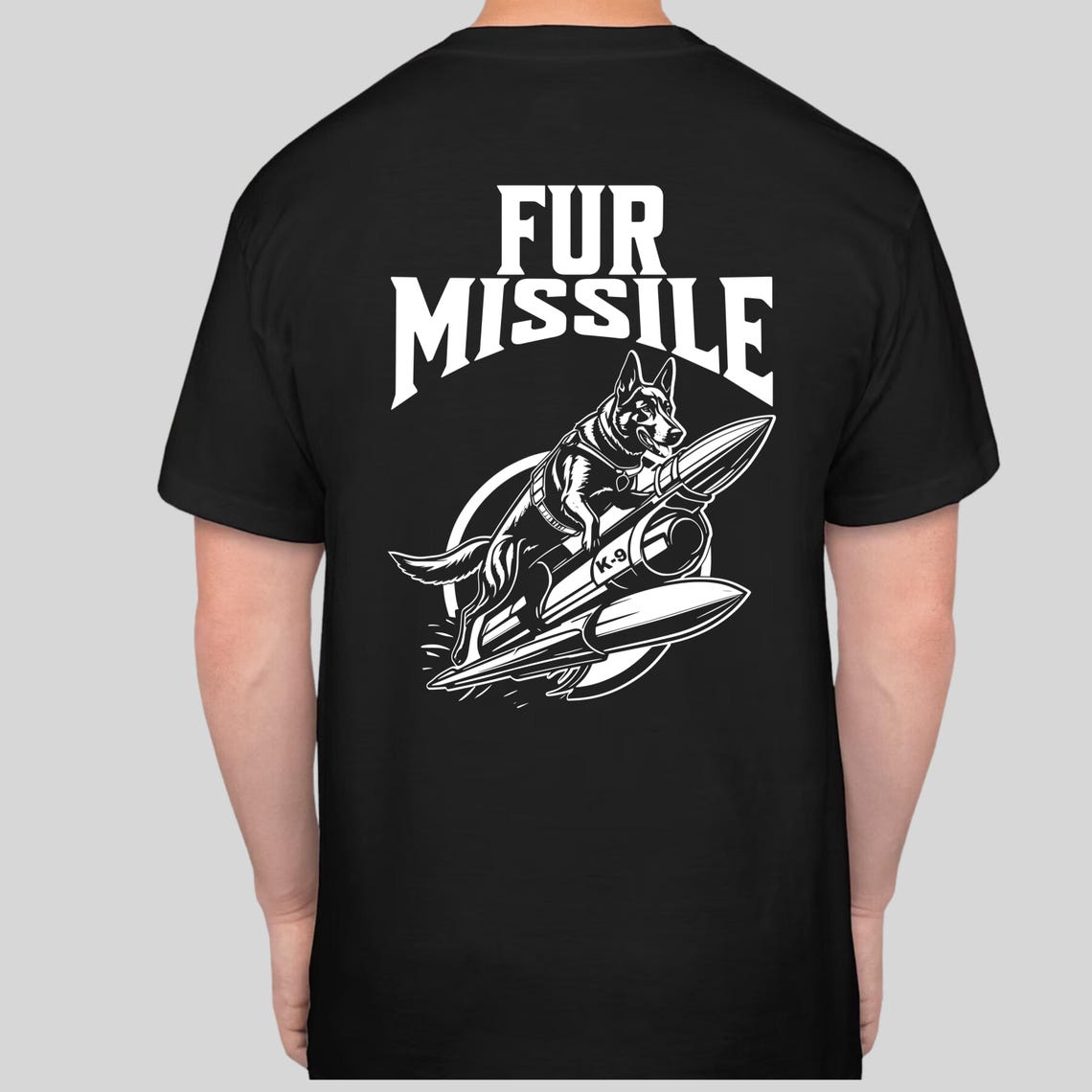 Fur Missile - Police K9 Shirt, Shirts for Police K9, K9 Officer Gifts ...
