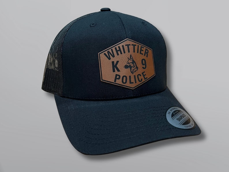 Custom K9 Police Dog Logo Emblem Personalized Canine Unit Badge ...