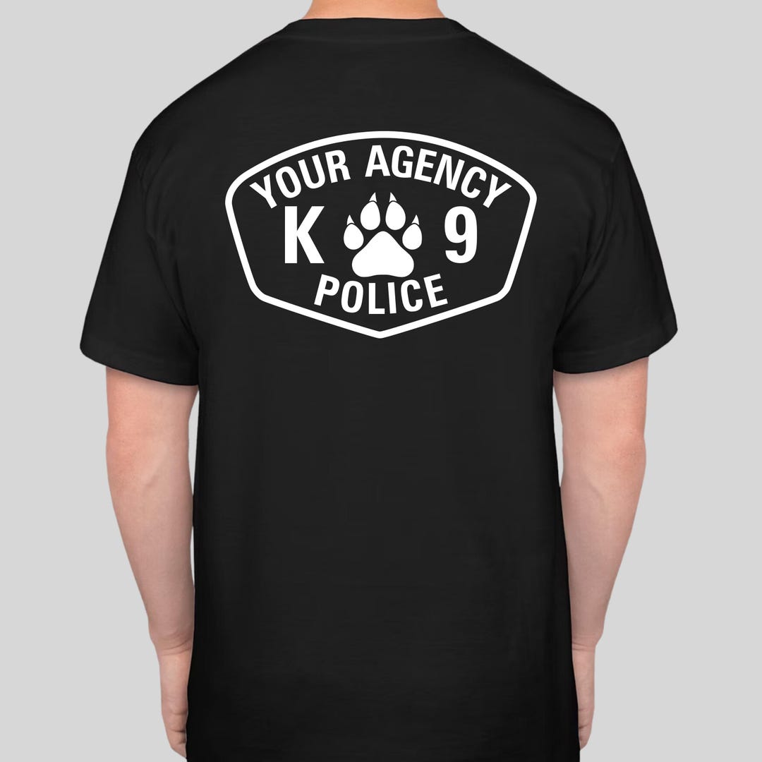 Custom Police K9 Shirt, Shirts for Police K9, K9 Officer Gifts, K9 ...
