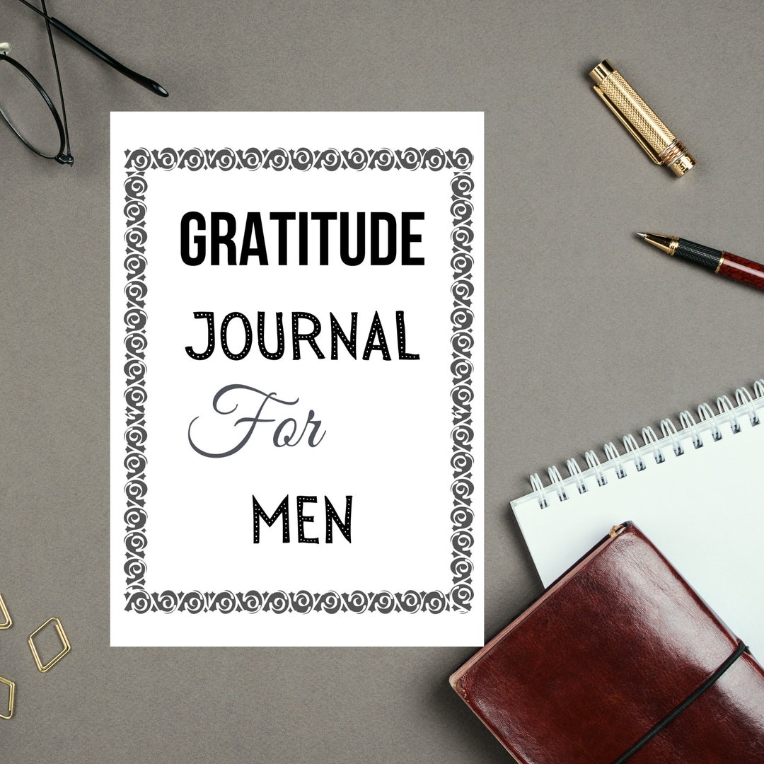 Daily Gratitude Journal, Printable Gratitude Journal, Daily Reflection ...