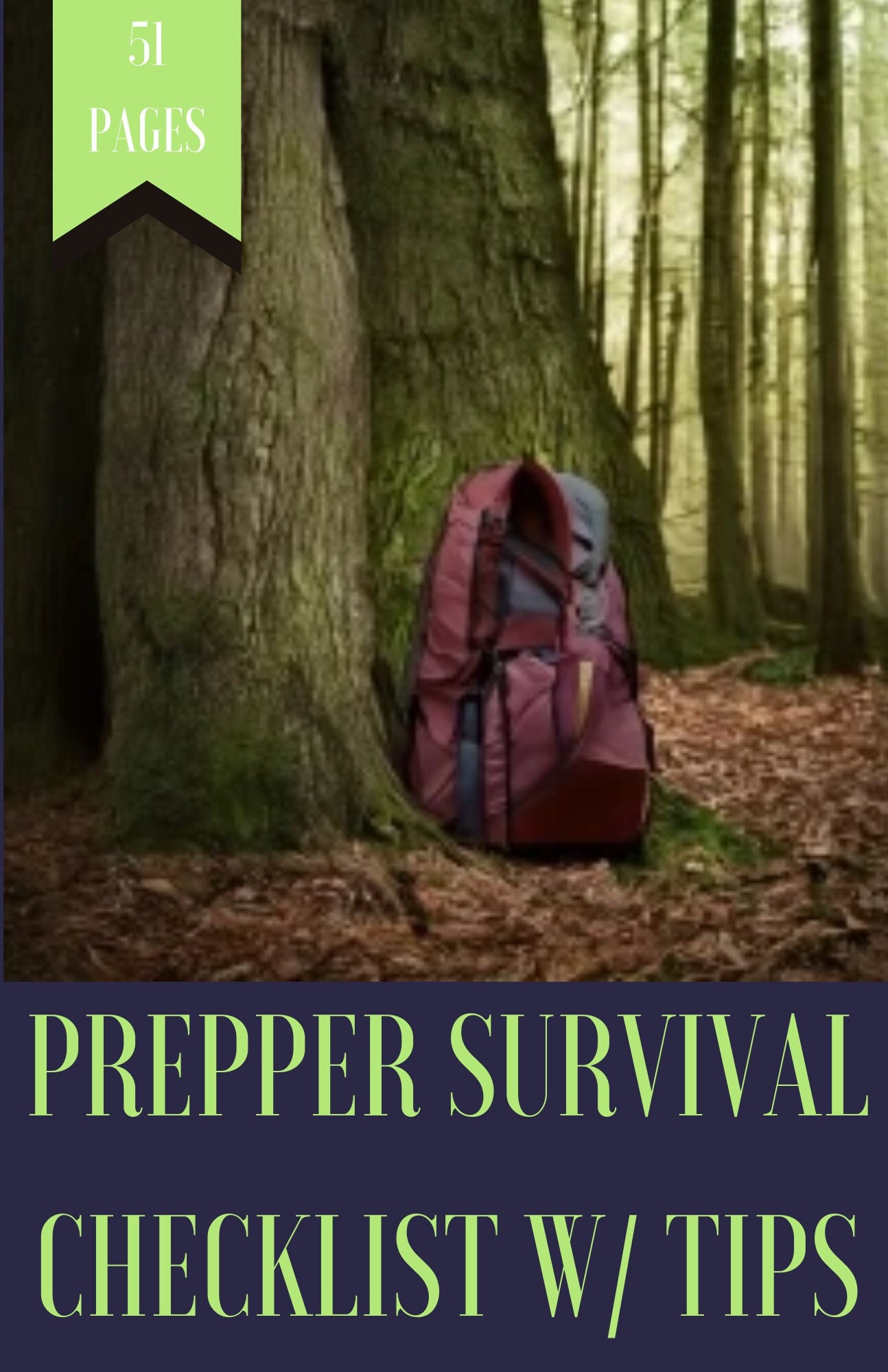 Prepper Survival Checklist W/ Tips | Printable & Editable Digital ...