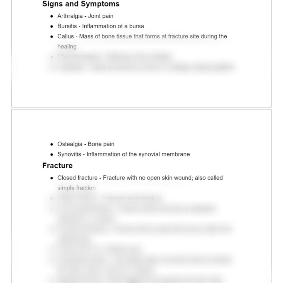 Medical Terminology Notes 7 Chapters Organized Printable - Etsy