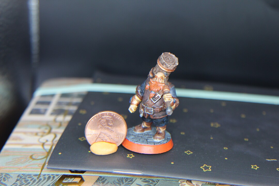 Dnd Dwarf Miniature - Etsy