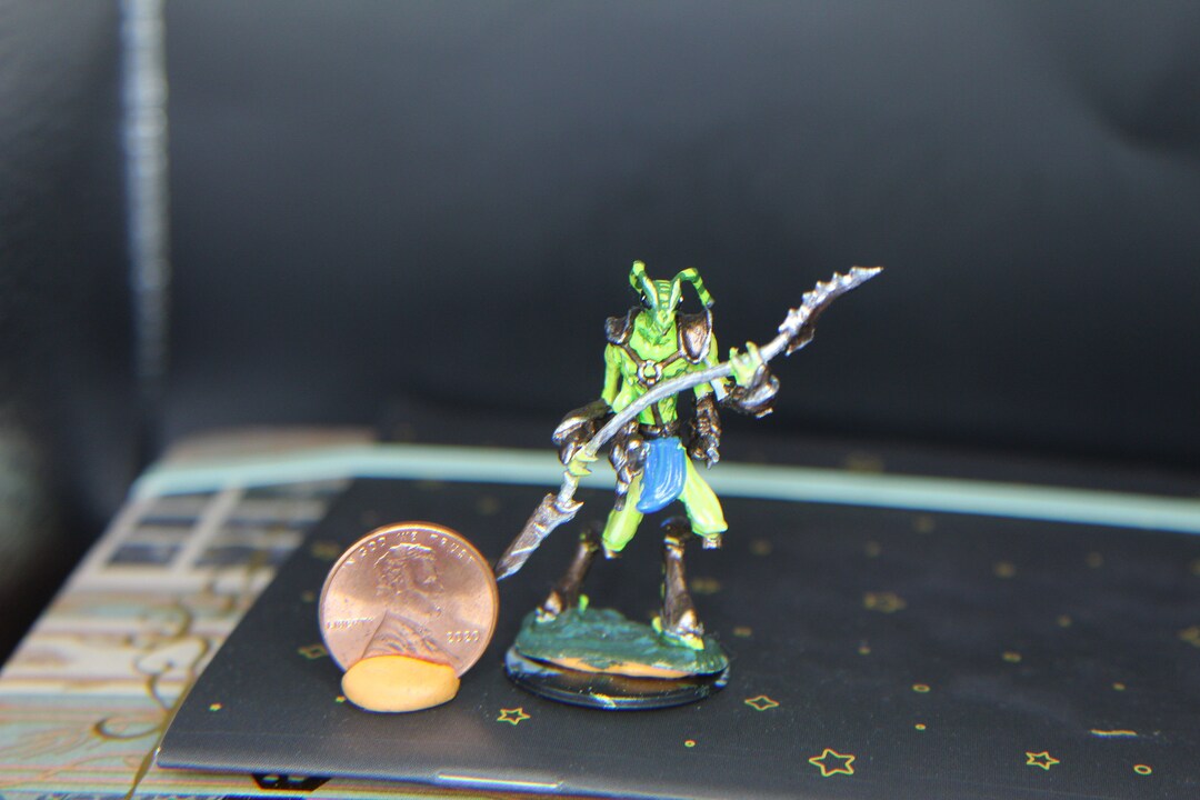 Painted Dnd Tri Kreen Warrior - Etsy