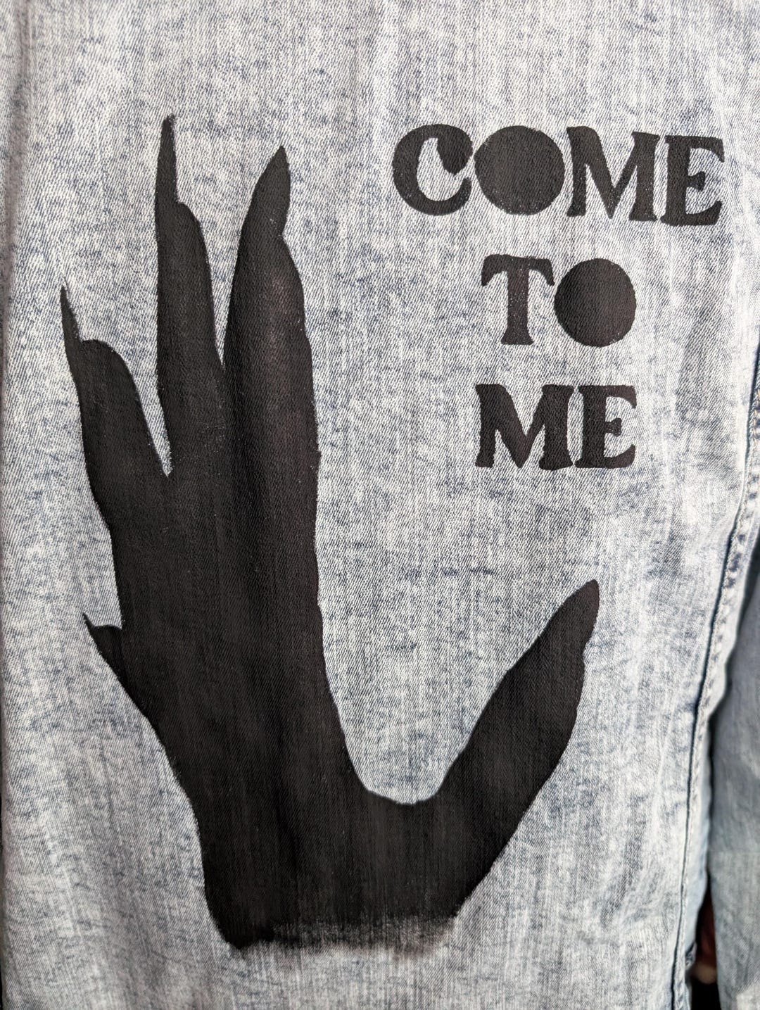 Nosferatu Denim Jacket - Etsy