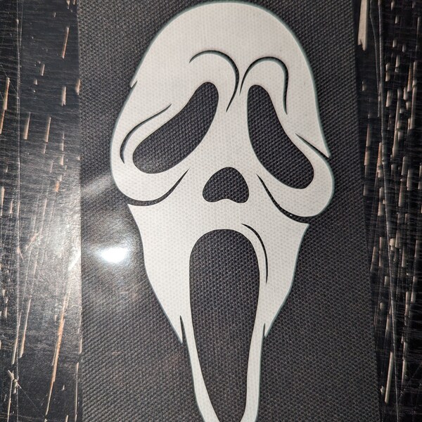 Ghost Face Velcro Patch - Etsy