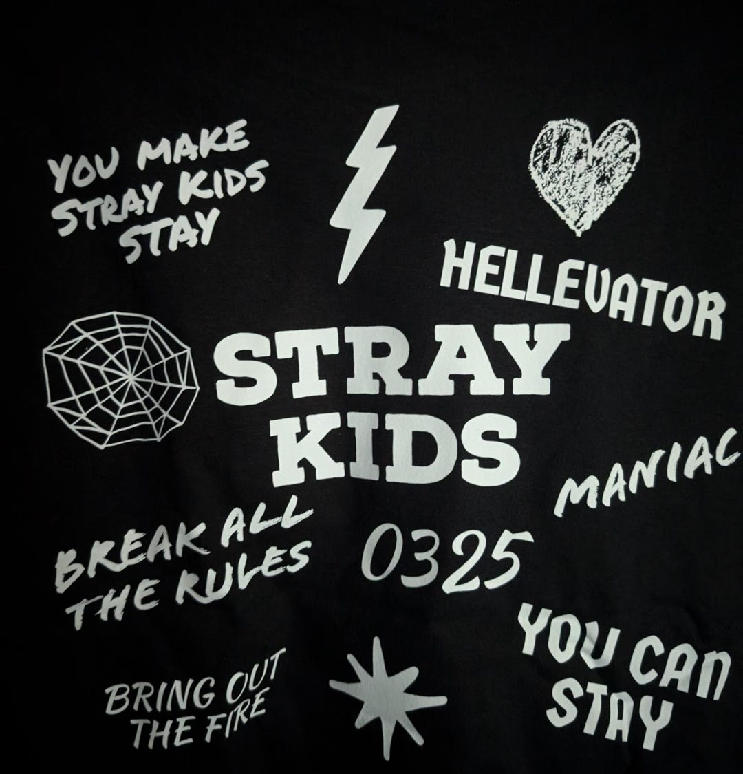 Stray Kids Fandom T Shirt - Etsy