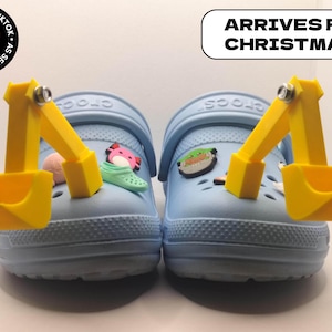 Croc Excavators, Viral Tiktok, Funny Croc Charm, 3D Printed Croc ...