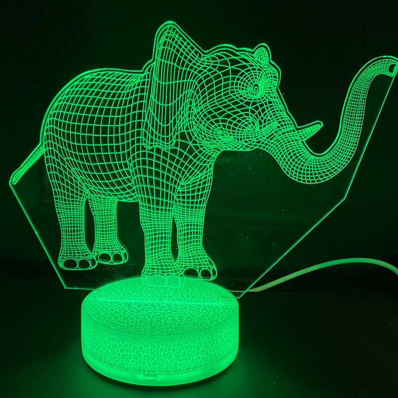 Elephant Light - Etsy
