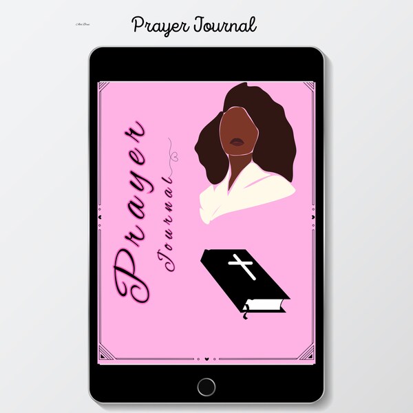 Black Girl Journal Printable - Etsy