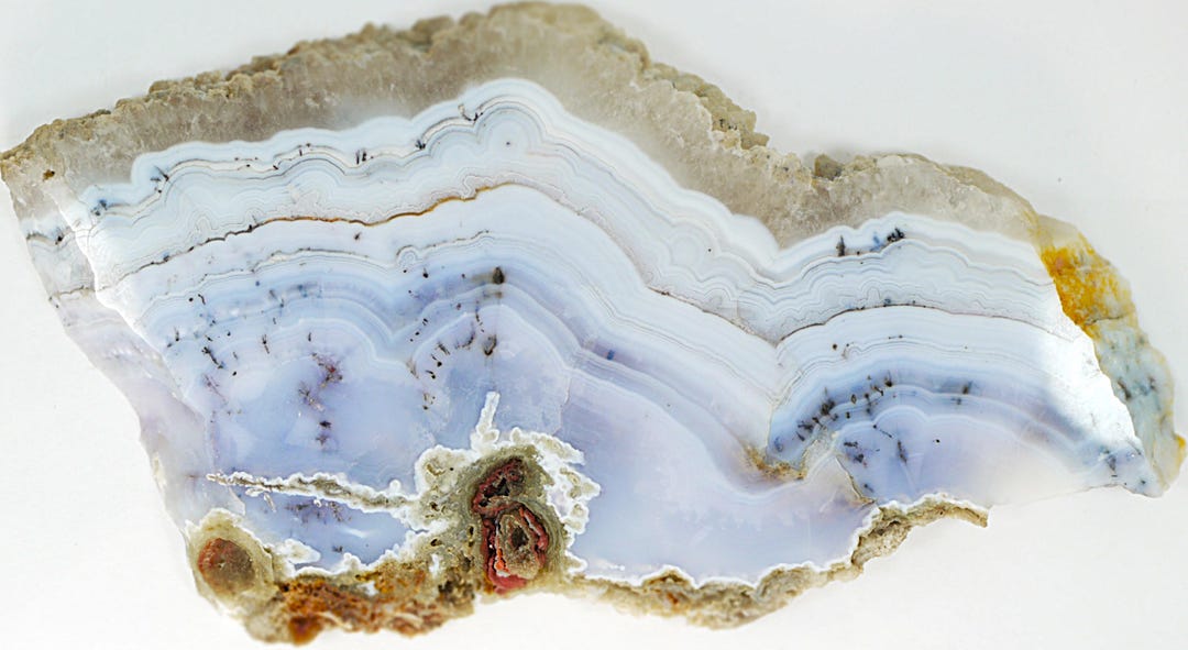 Polished Sowbelly Agate Slab for Lapidary From Creede, Coloroado - Etsy