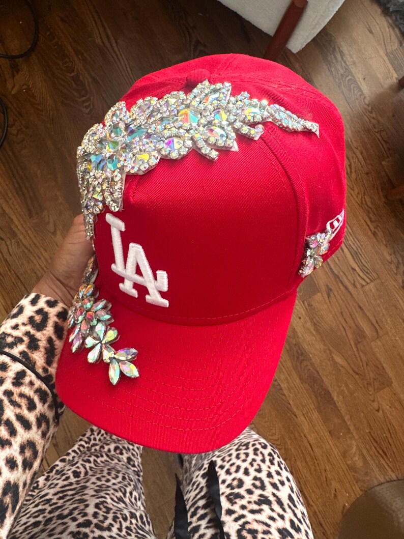 Custom Bling Baseball Hat - Etsy